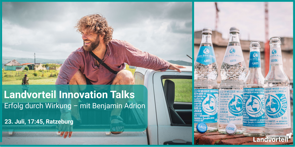 Vom Pfandbecher zur Villa Viva: Landvorteil-Talk mit Benjamin Adrion